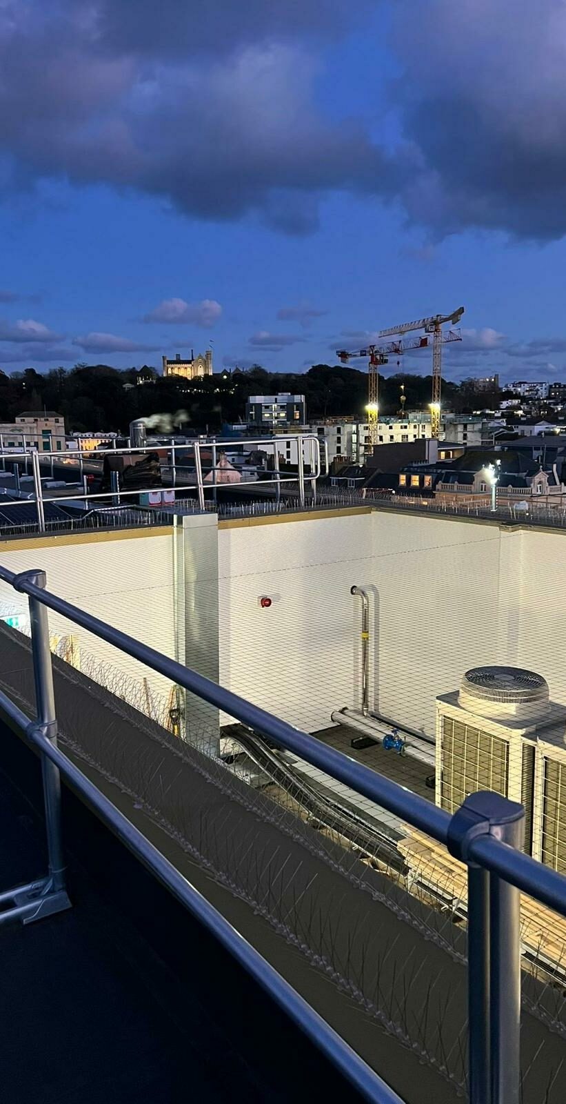 Bird Netting, discreet bird deterrent